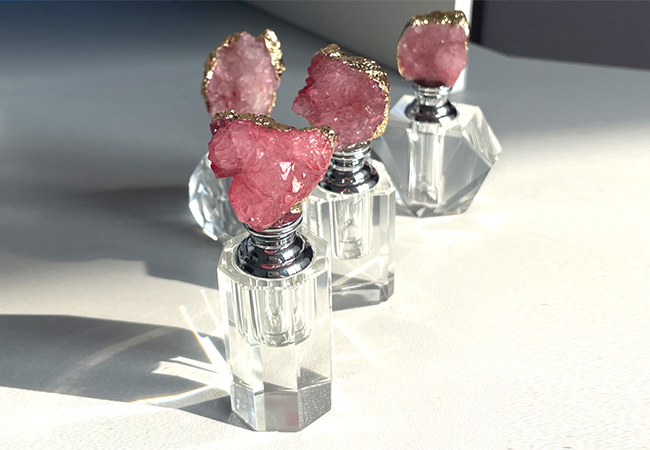 Stone Cap Perfume Bottle - Manufacturers - Rowell Package