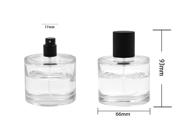 100ml Cylinder Perfume Spray Bottle Manufacturers-Rowell China